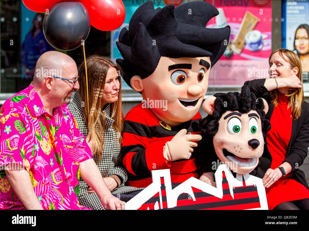 Dundee, Tayside, Scotland, Dundee News, UK. 12th May, 2022. Beano`s ...