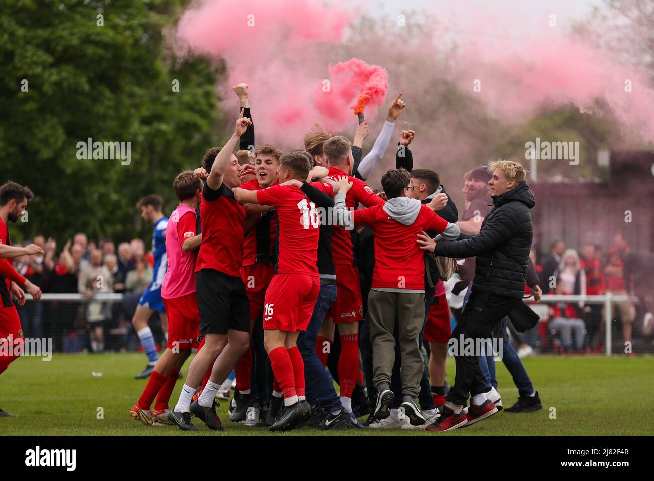 2nd May 2022. Winchester City vs Bristol Manor Farm Southern Play-Off ...
