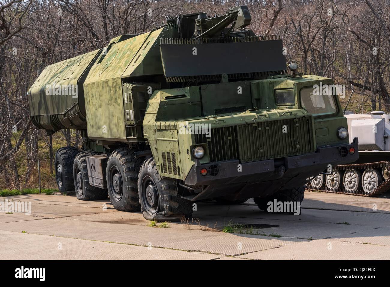 Self-propelled tactical missile launcher. High quality photo Stock ...