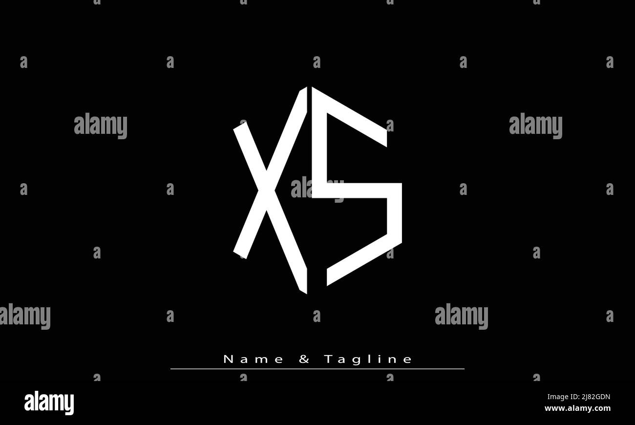 Letter xs logo hi-res stock photography and images - Alamy