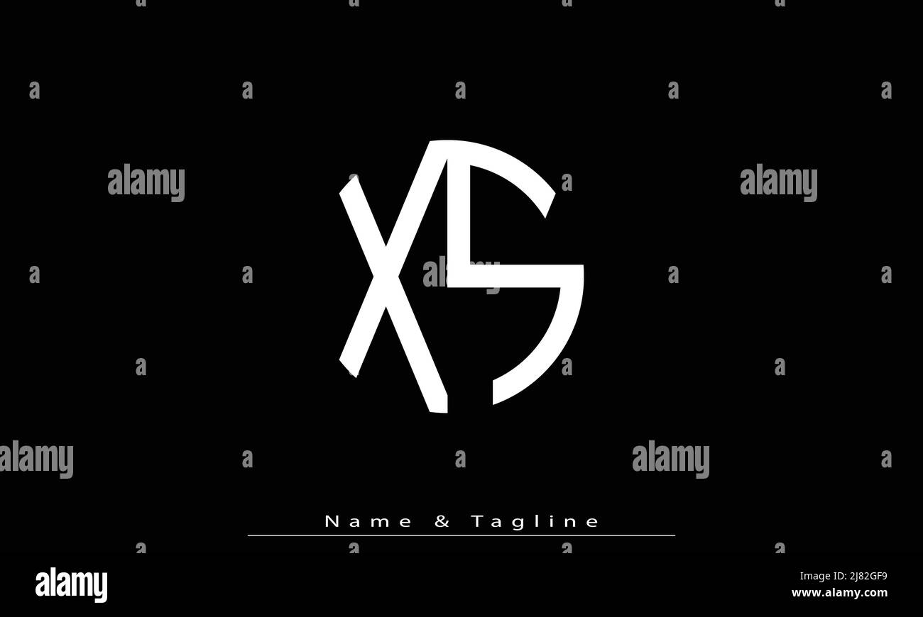 Letter xs logo hi-res stock photography and images - Alamy