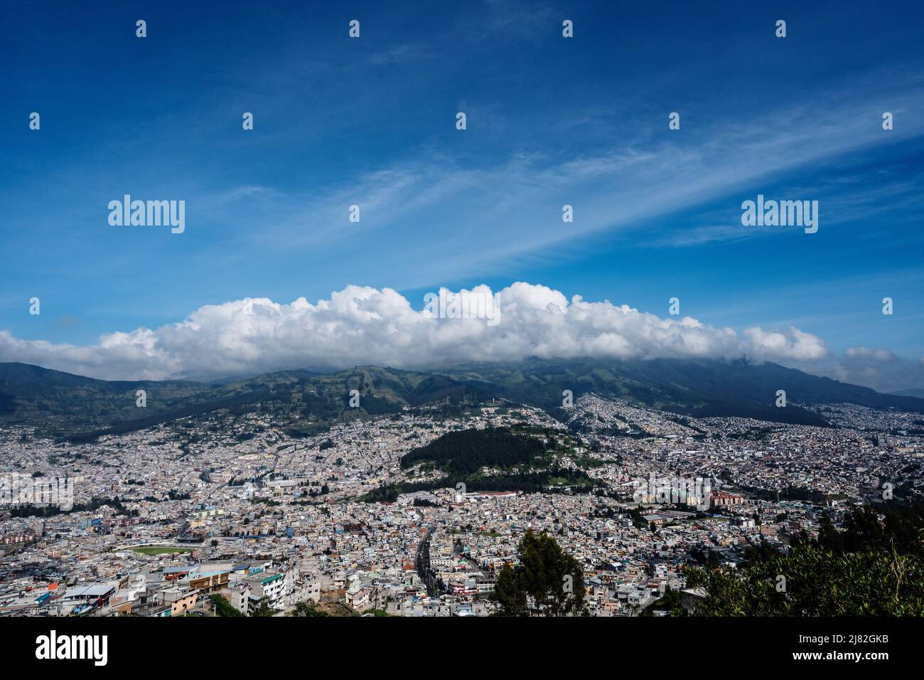 Ecuador panoramic skyline view mountains hi-res stock photography and ...