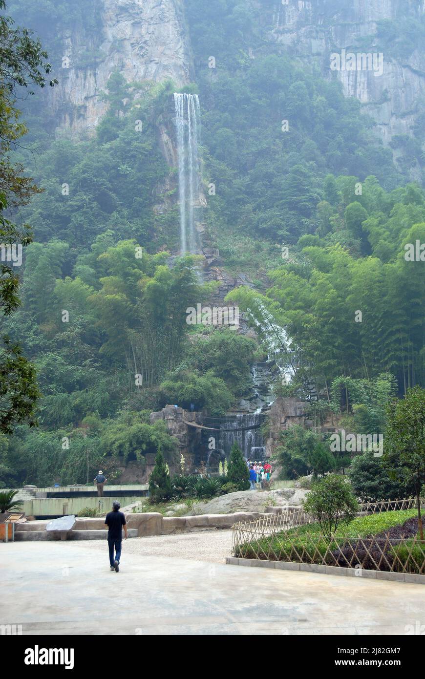 Zhangjiajie National Forest Park, Hunan Province, China: Artificial ...