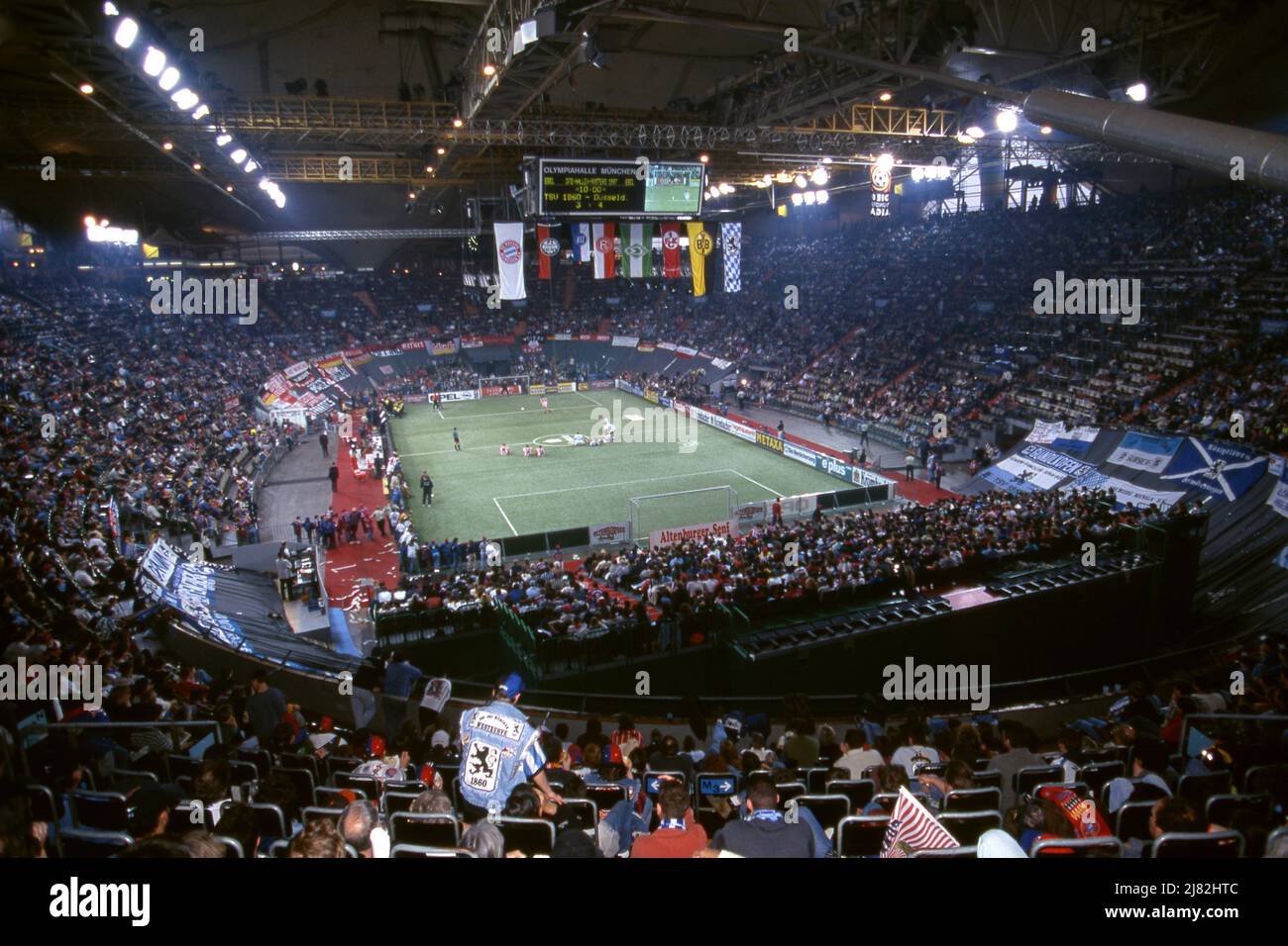 Indoor soccer, Hallen Masters Munich, overview of the Olympic Hall ...