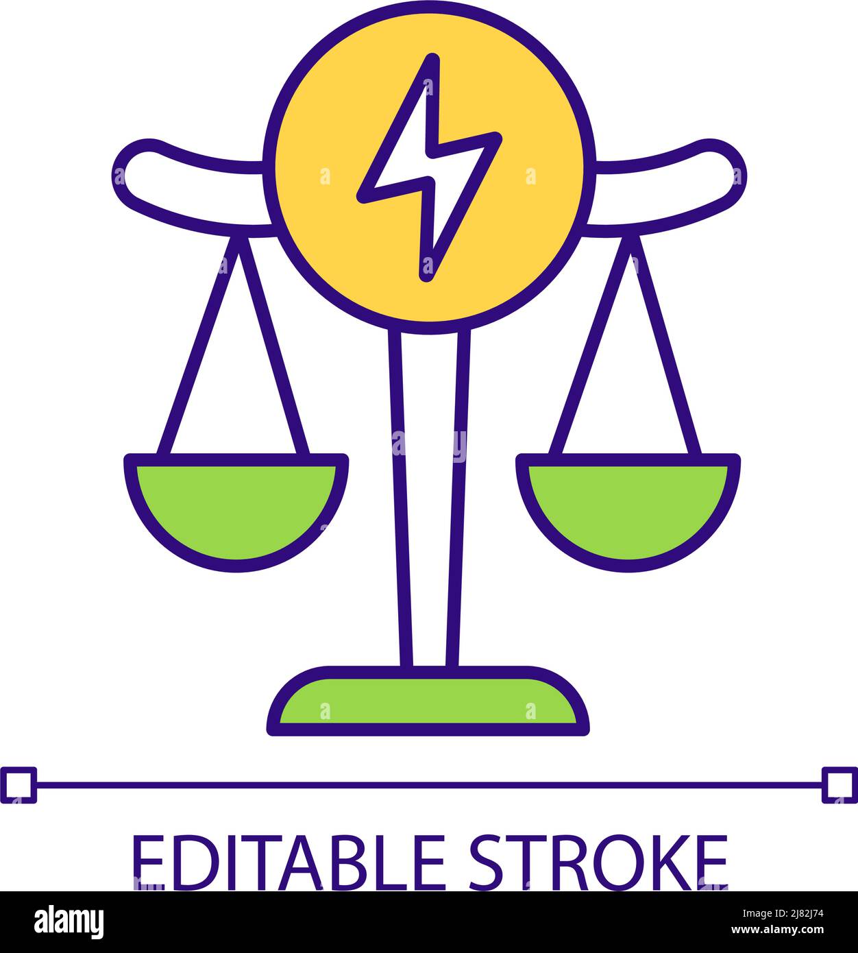 Conversion into electricity Stock Vector Images - Alamy