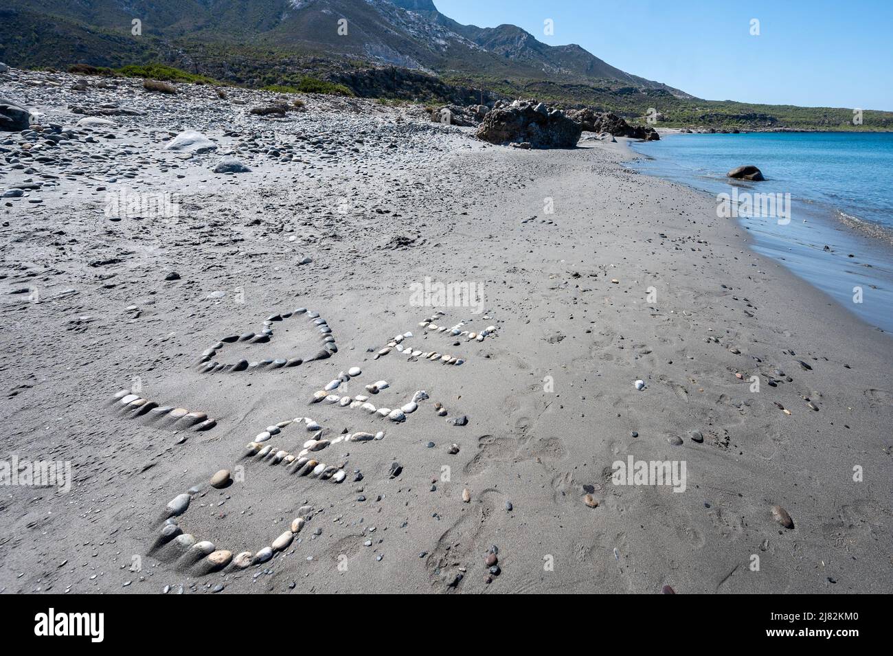 Pebble beach crete hi-res stock photography and images - Alamy
