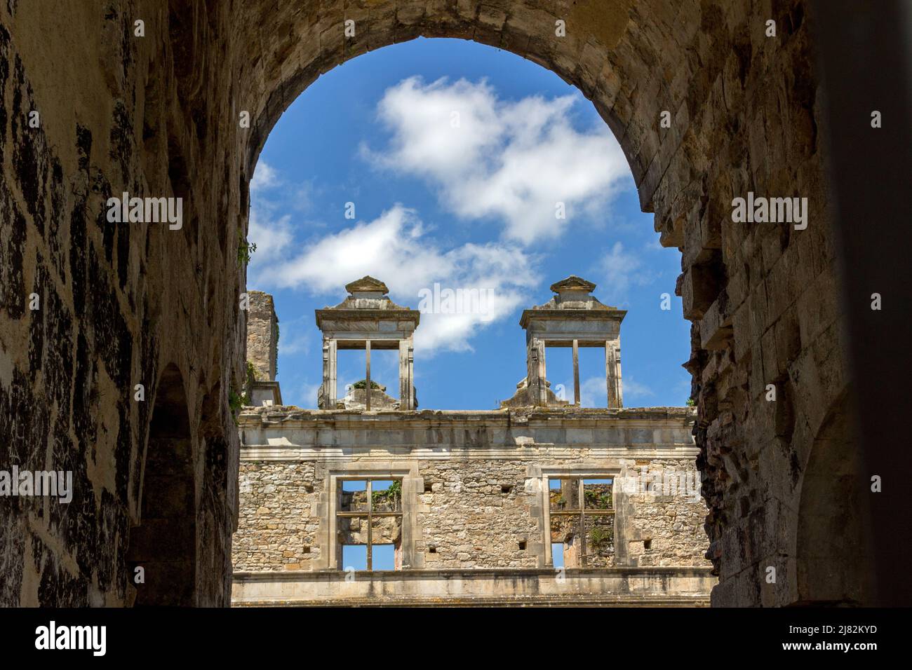 The Castle of Gramont (former sovereign principality of Bidache ...