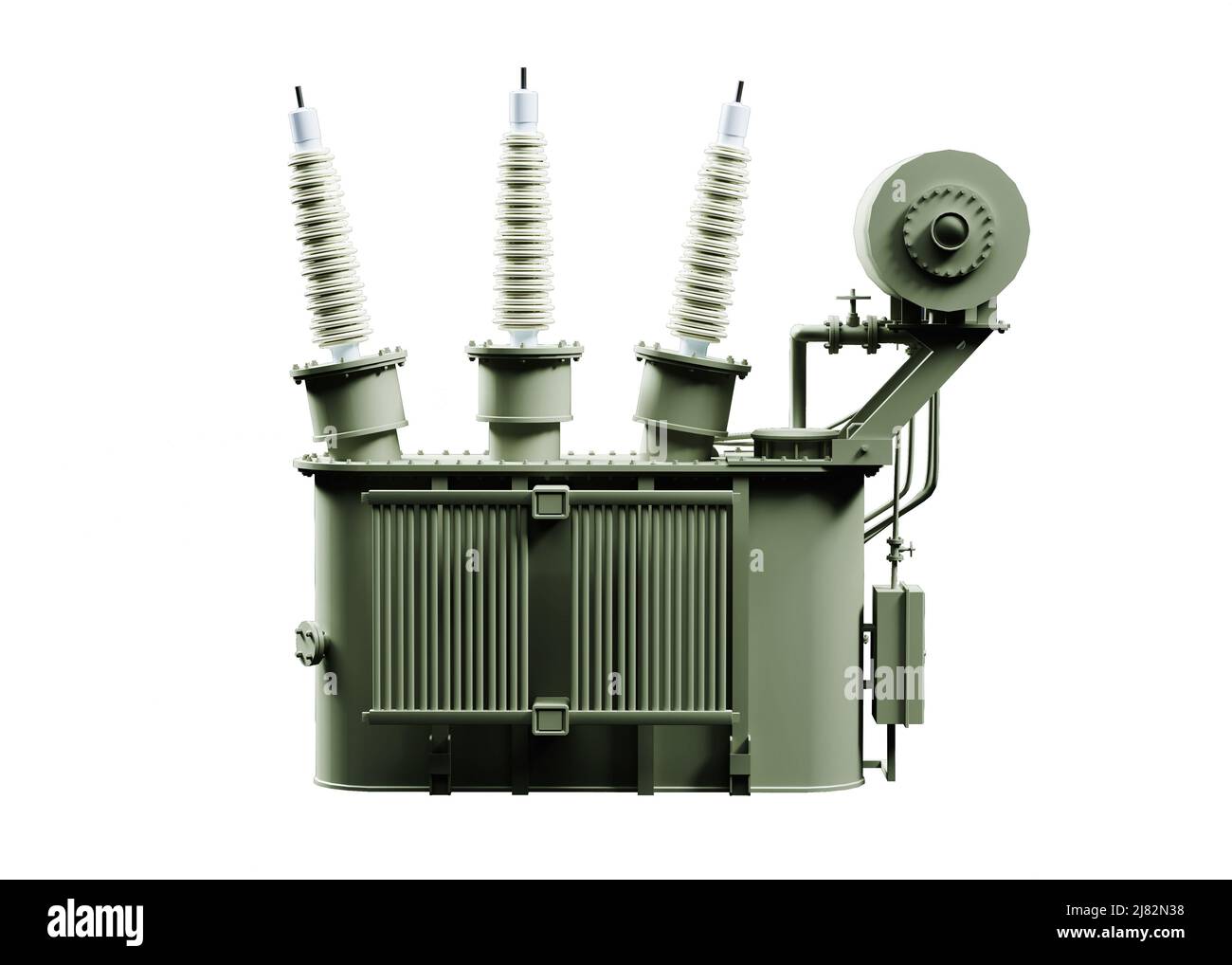 transformer isolated on black background 3d model Stock Photo - Alamy