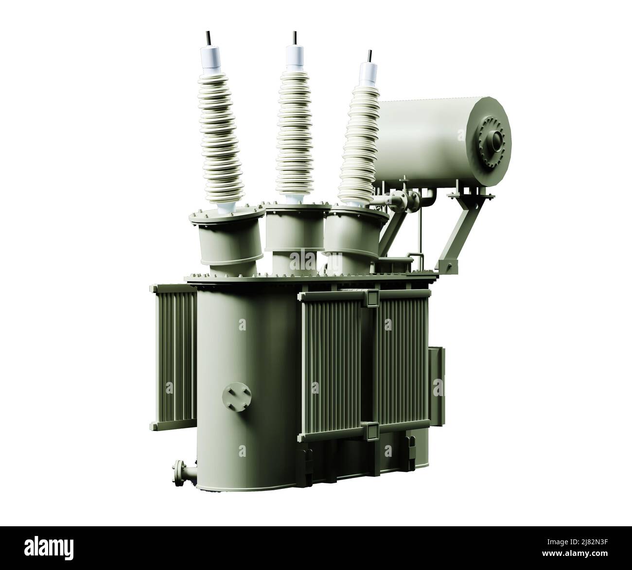transformer isolated on black background 3d model Stock Photo - Alamy