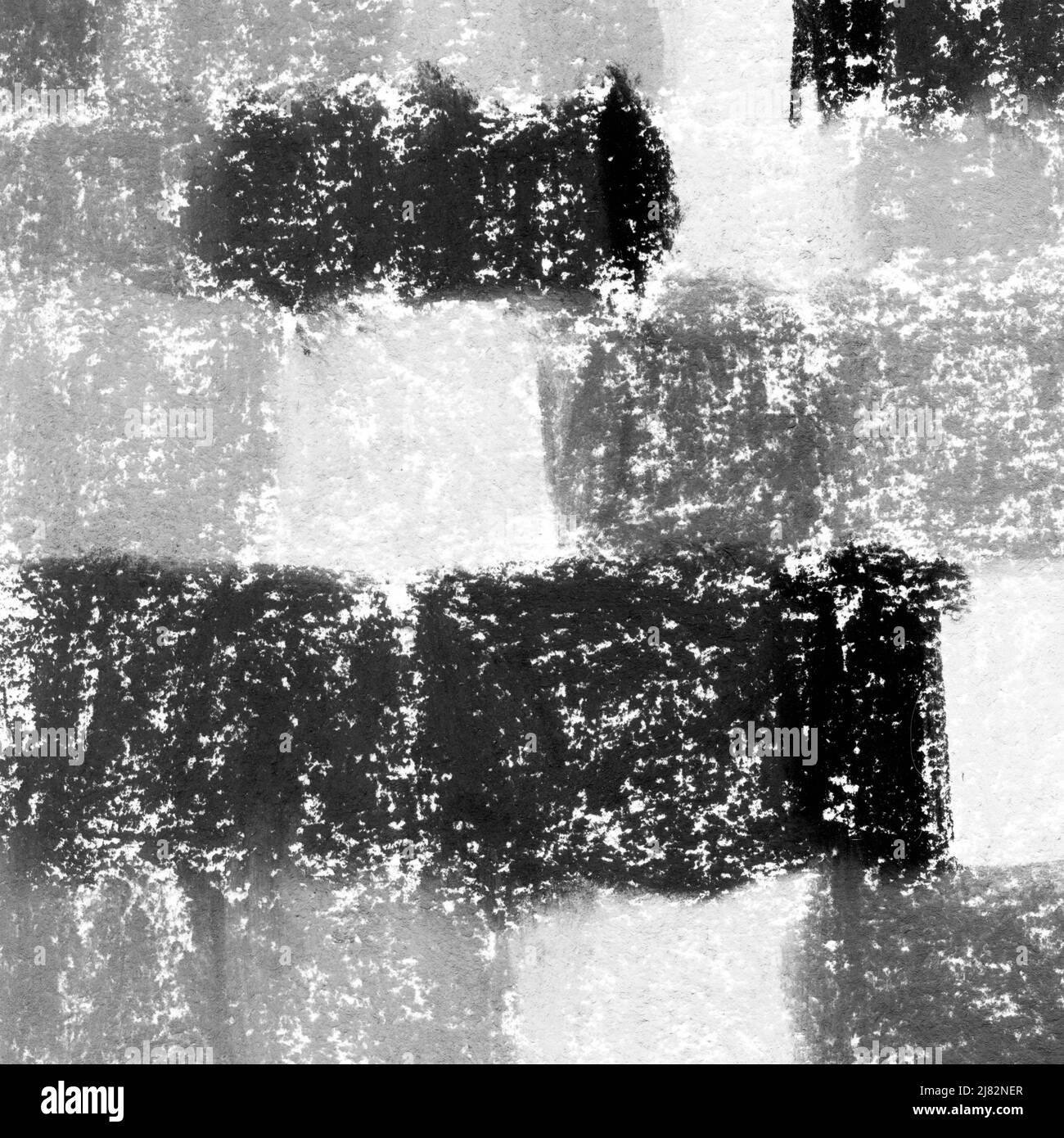 Checkered plaid background. Black and white ink hand drawn tartan ...