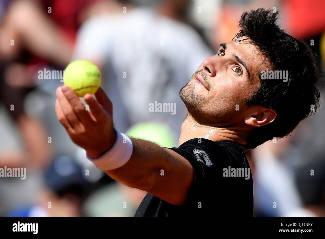 Rome, Italy. 12th May, 2022. Marcos Giron of United States serves to ...