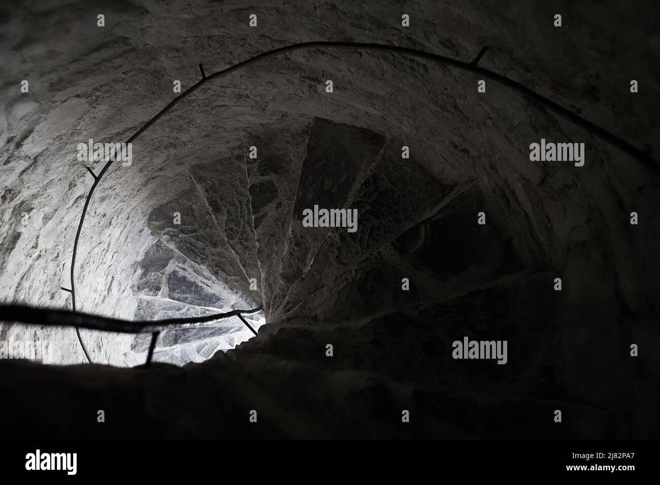 Old rock stais of Swords Castle Is A Historic building That Is Located ...