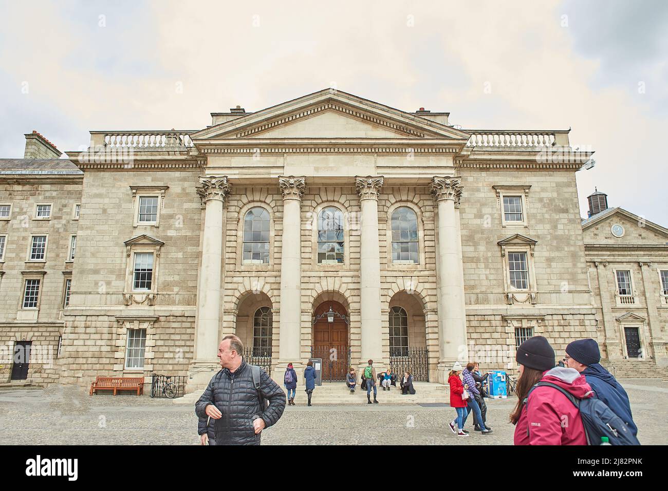 Dublin, Ireland - 04.10.2022: The Trinity College Dublin, the ...