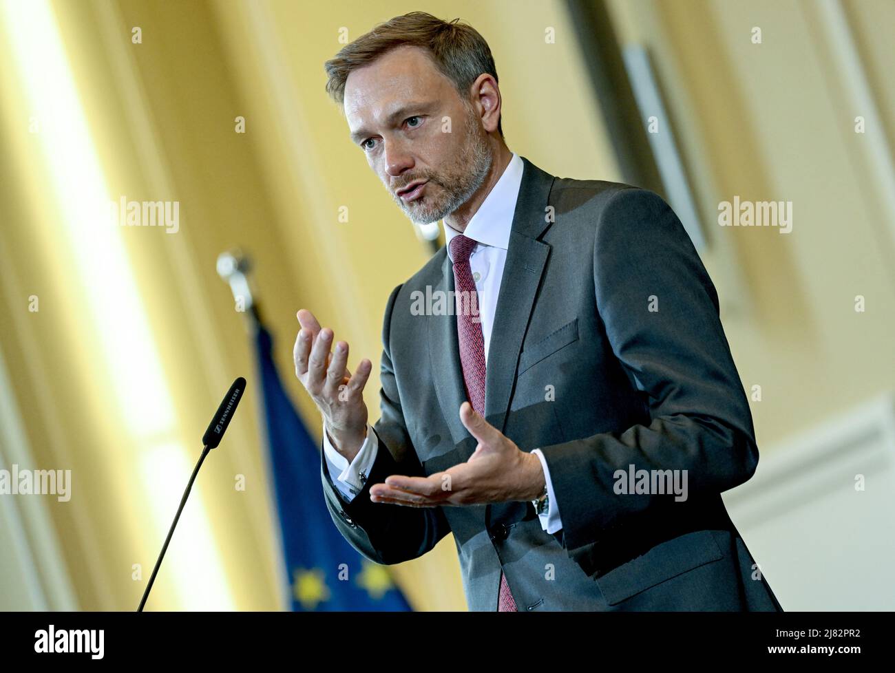 Berlin, Germany. 12th May, 2022. Christian Lindner (FDP), Federal ...