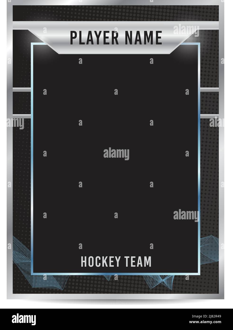 Ice hockey team photo Stock Vector Images - Alamy