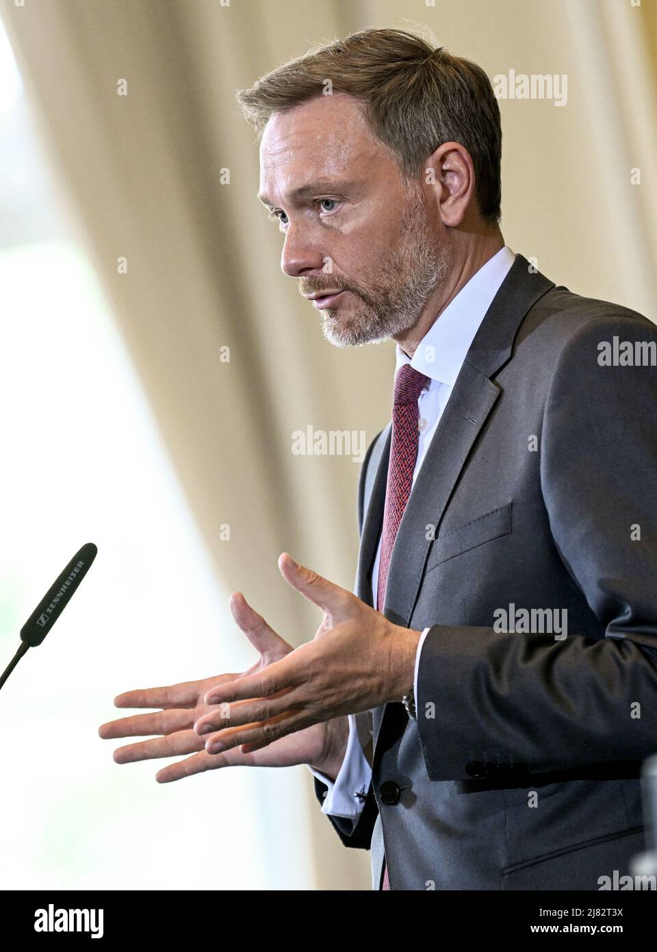 Berlin, Germany. 12th May, 2022. Christian Lindner (FDP), Federal ...