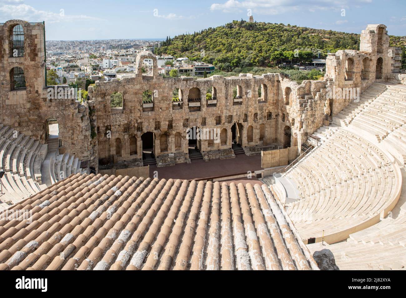 Acropolis amphitheater hi-res stock photography and images - Alamy
