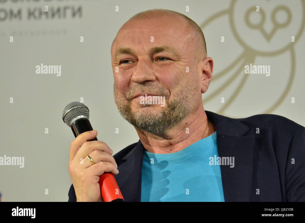 Russian figure skater, Olympic champion Alexander Zhulin presented his ...