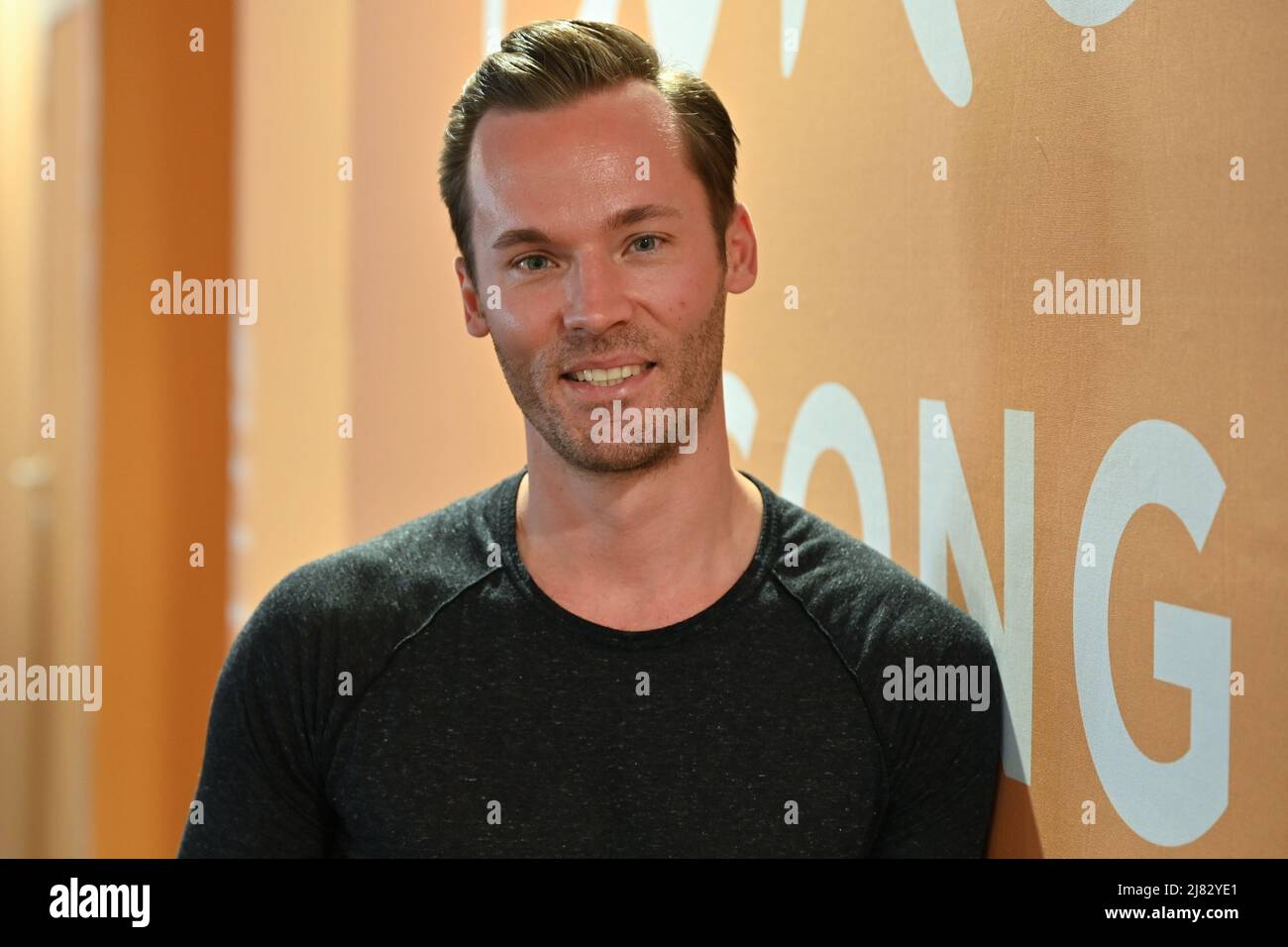 Turin, Italy. 12th May, 2022. Choreographer Marvin Dietmann stands in ...