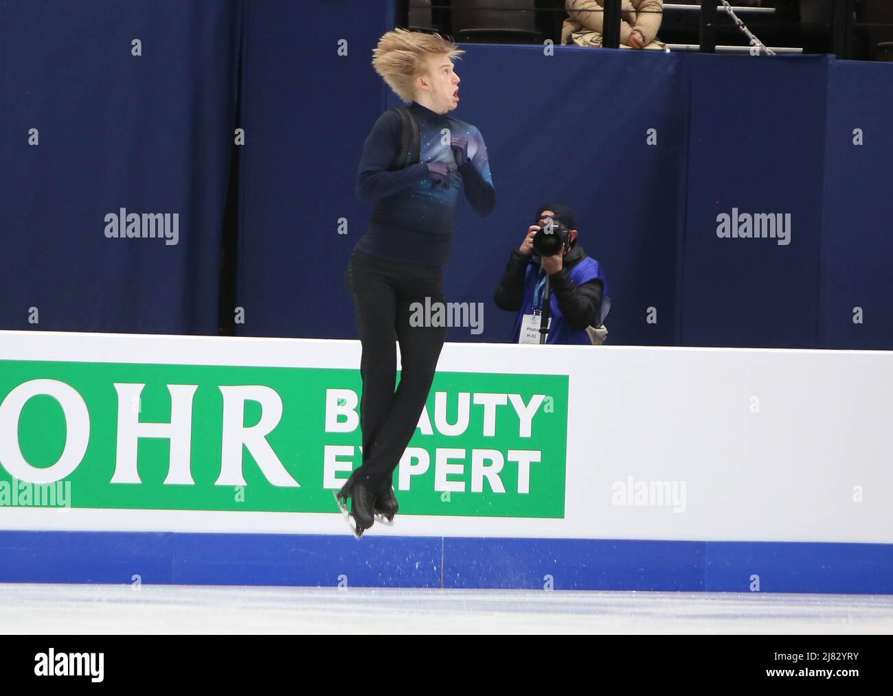 Daniel Grassl of Italy during the ISU World Figure Skating ...