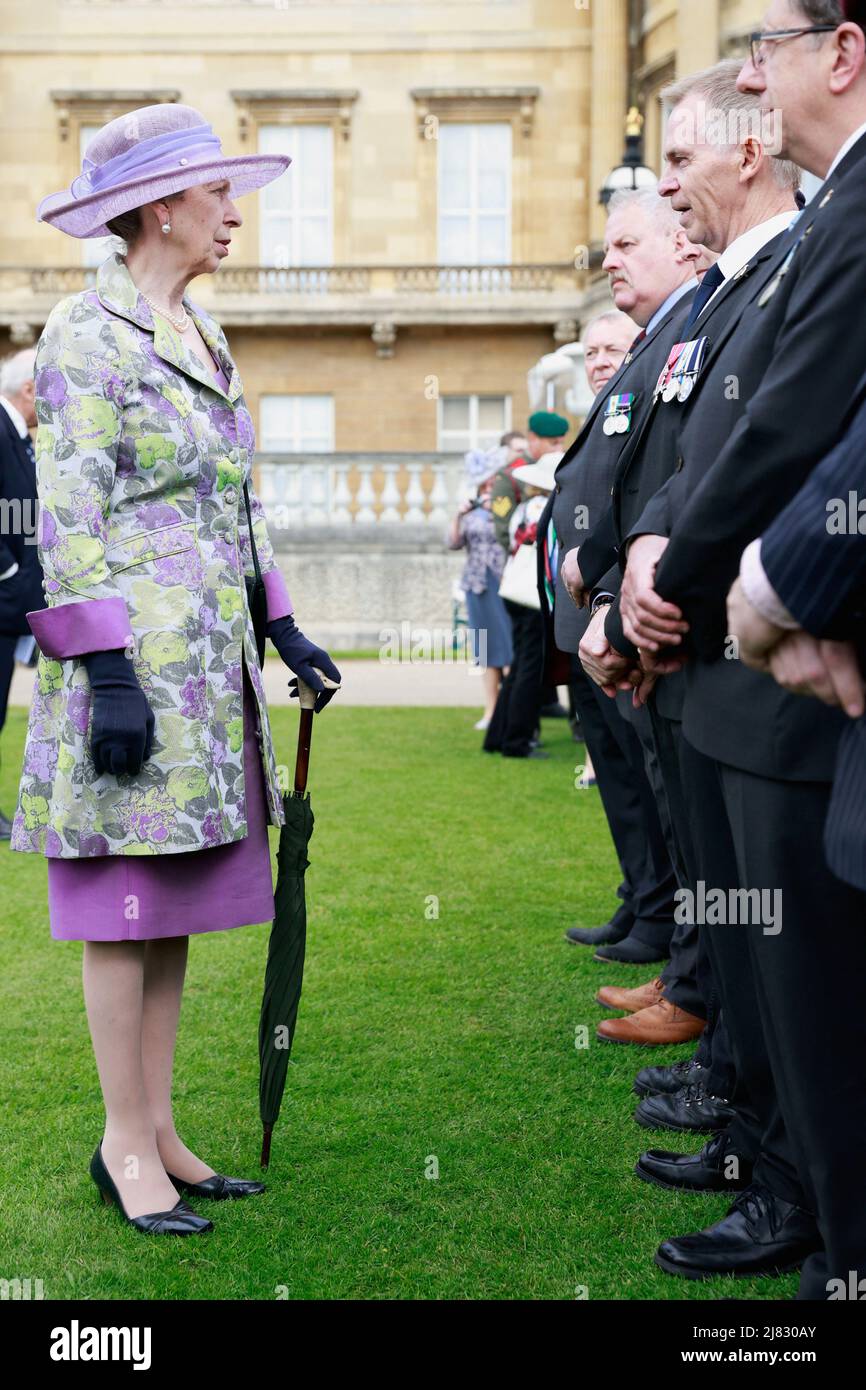 The Princess Royal meets veterans at the Not Forgotten Association ...