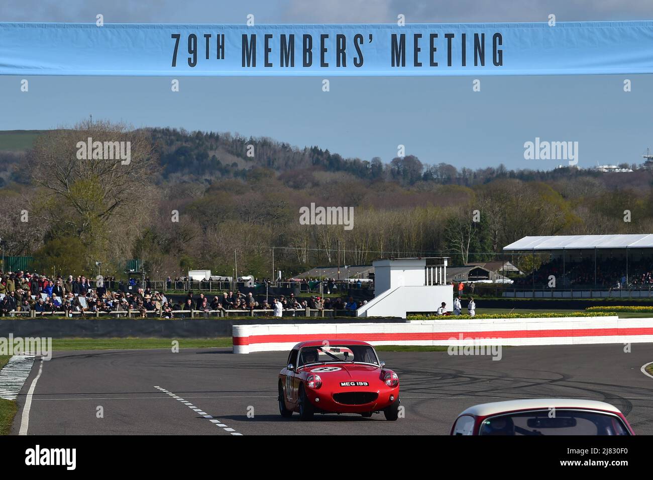 Gordon Elwell, Austin Healey Sebring Sprite, Weslake Cup, a single ...