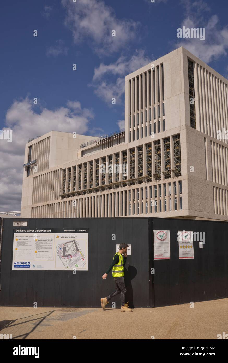Construction of new University College London (UCL) campus and office ...