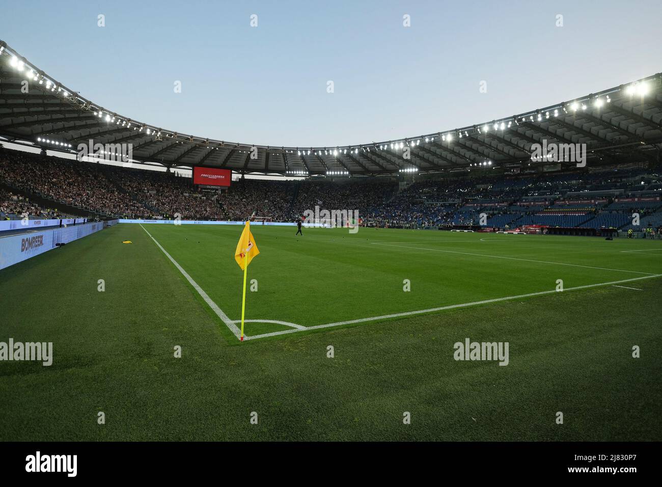 General view of Olimpico Stadium during the Coppa Italia final between ...