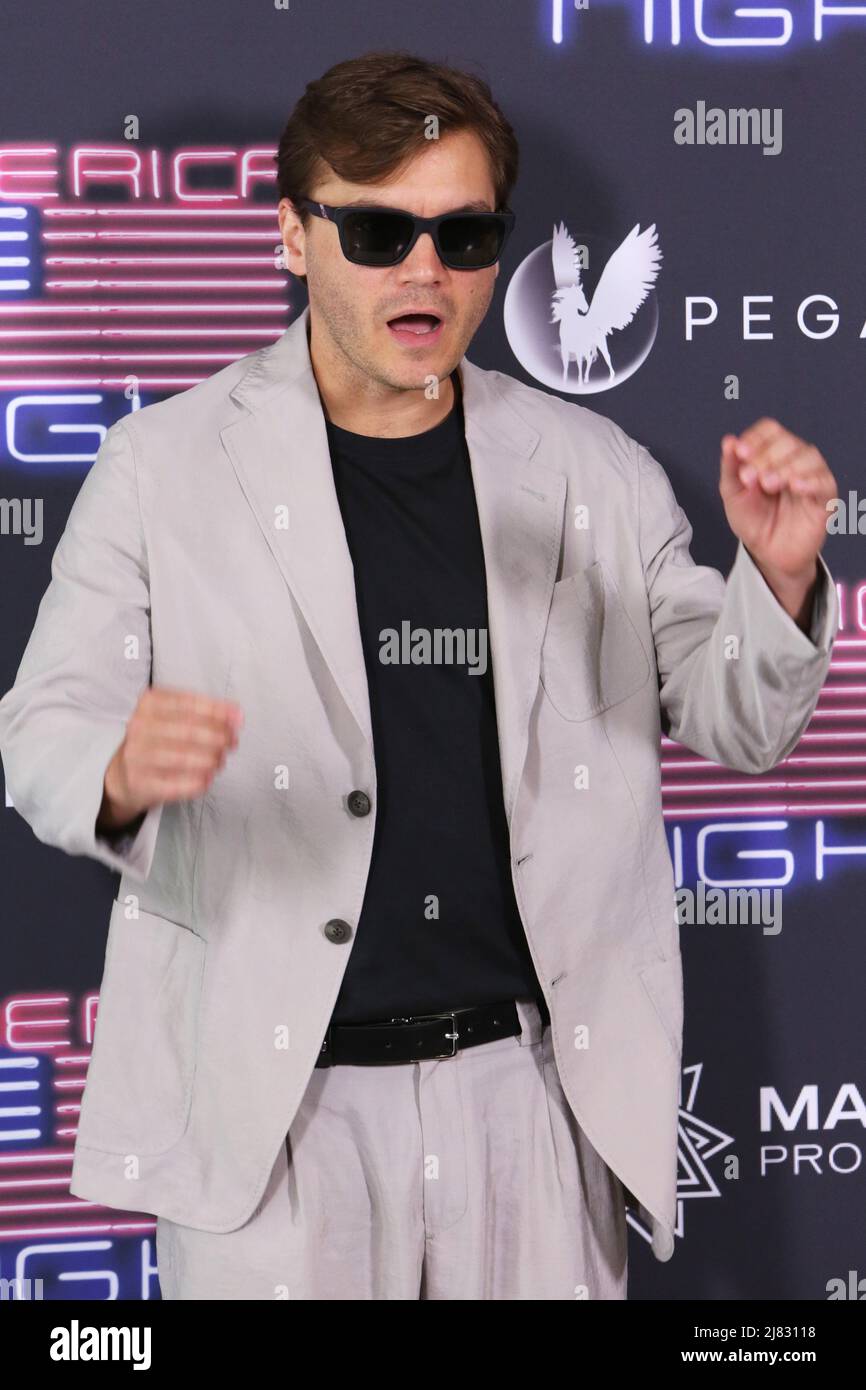 Rome, Italy 12th 2022, Emile Hirsch Press Conference of the movie ...