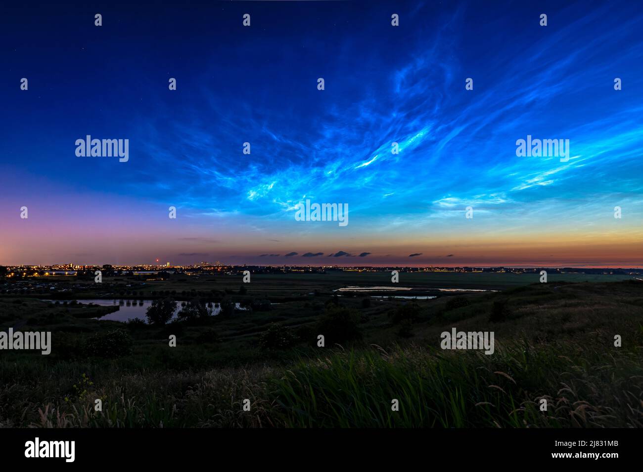 Noctilucent clouds also polar mesospheric clouds or night shining ...