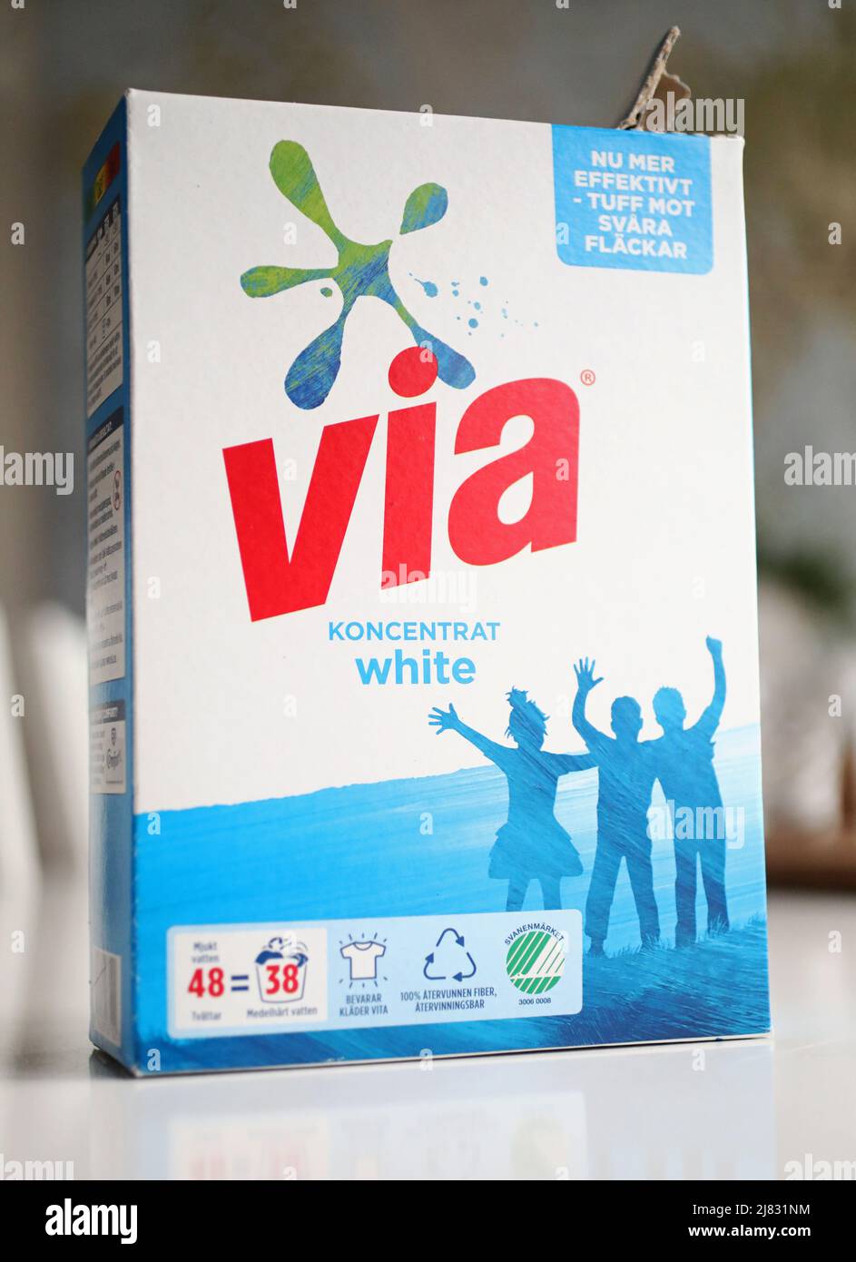 Via detergent from Unilever plc Stock Photo - Alamy