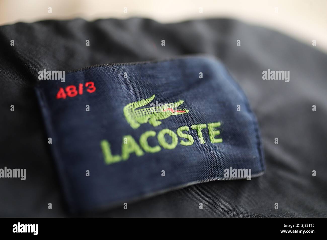 Lacoste signs hi-res stock photography and images - Alamy