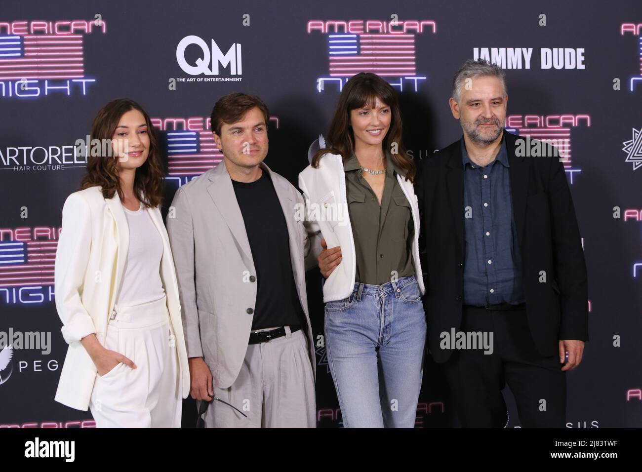 Rome, Italy 12th 2022, Emile Hirsch , Annabelle Belmondo , Alba Amira ...