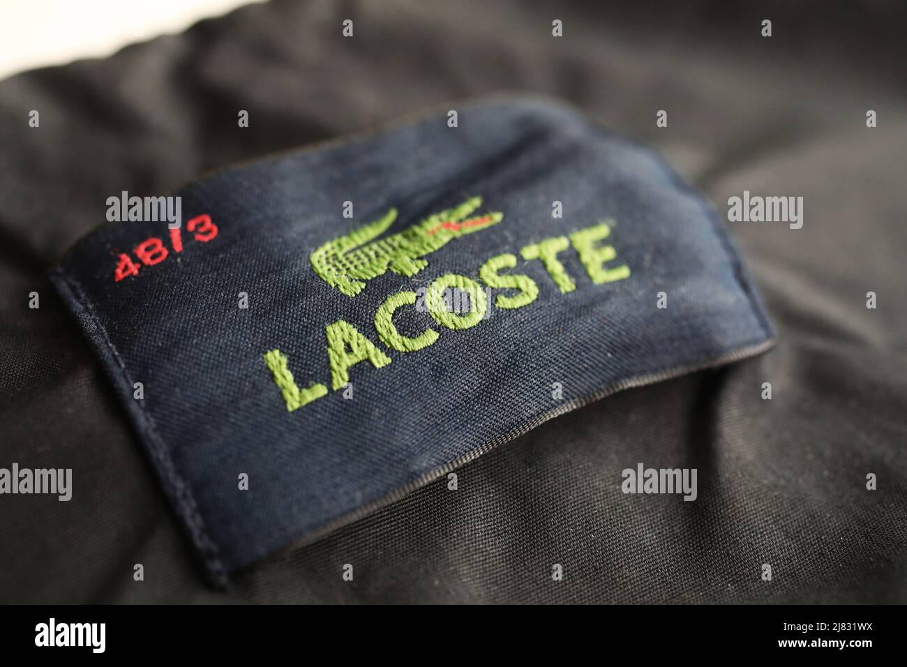 Lacoste signs hi-res stock photography and images - Alamy