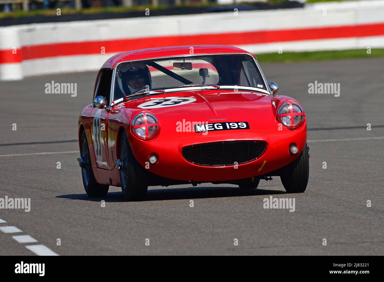 Gordon Elwell, Austin Healey Sebring Sprite, Weslake Cup, a single ...
