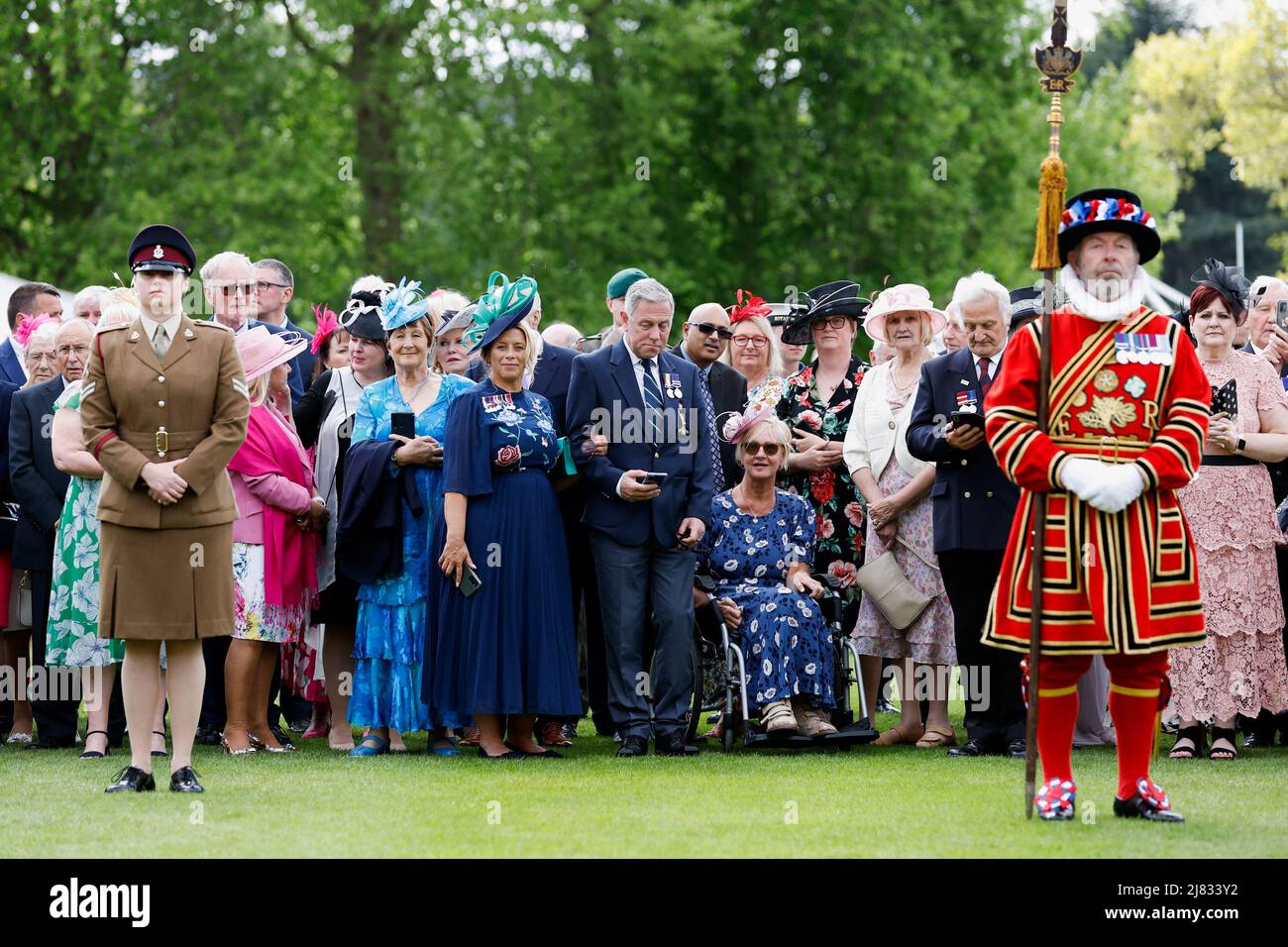 Guests attend the Not Forgotten Association Annual Garden Party at ...