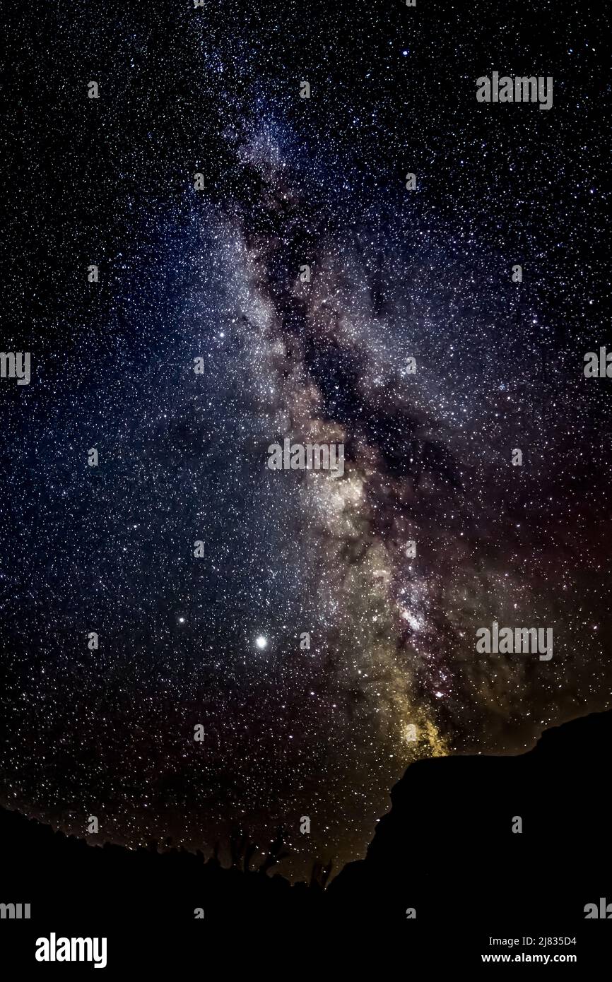Milky Way rising Stock Photo - Alamy