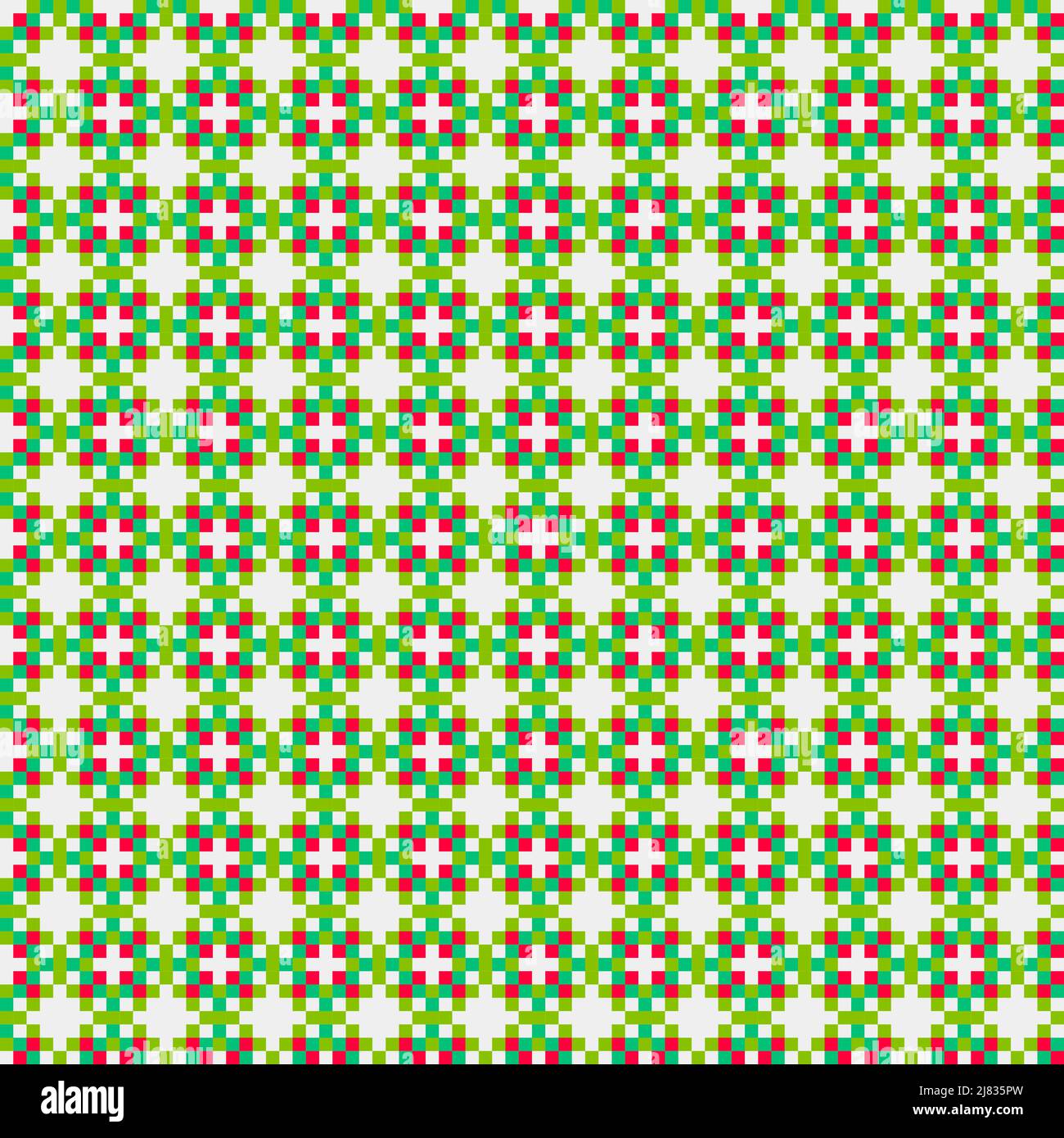 Abstract Cross Pattern Dotted Generative Computational Art Illustration