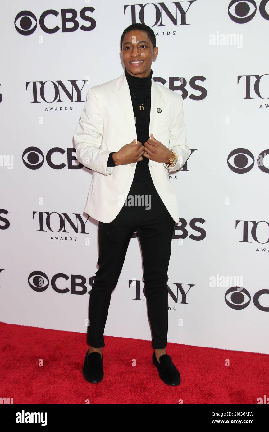 New York, NY, USA. 12th May, 2022. Myles Frost at the 75th Annual Tony ...