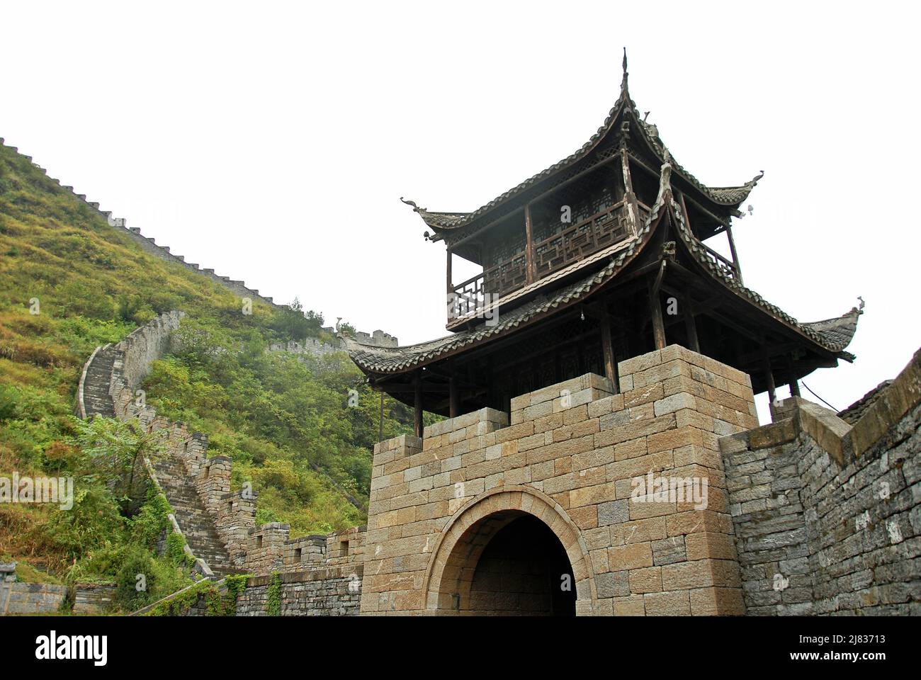 Miaojiang great wall hi-res stock photography and images - Alamy