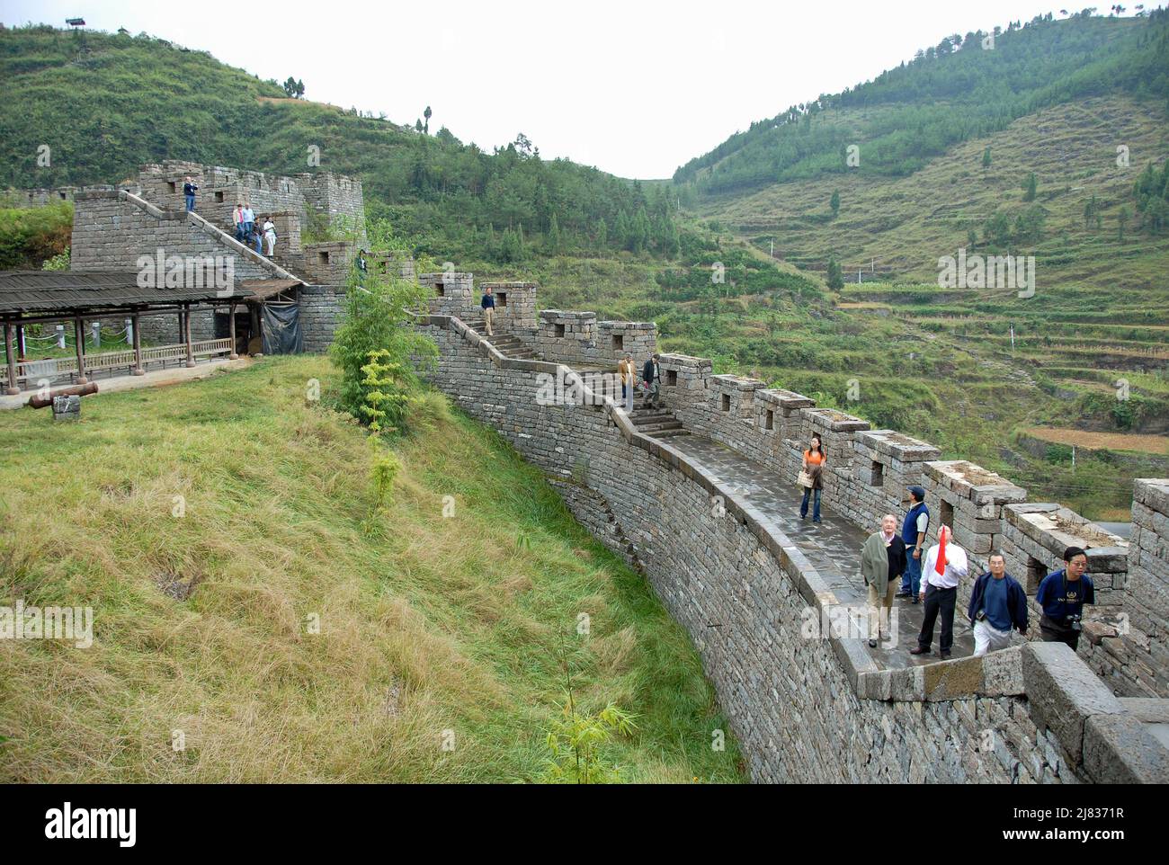 Fenghuang, Hunan Province, China: The Southern Great Wall or Miaojiang ...