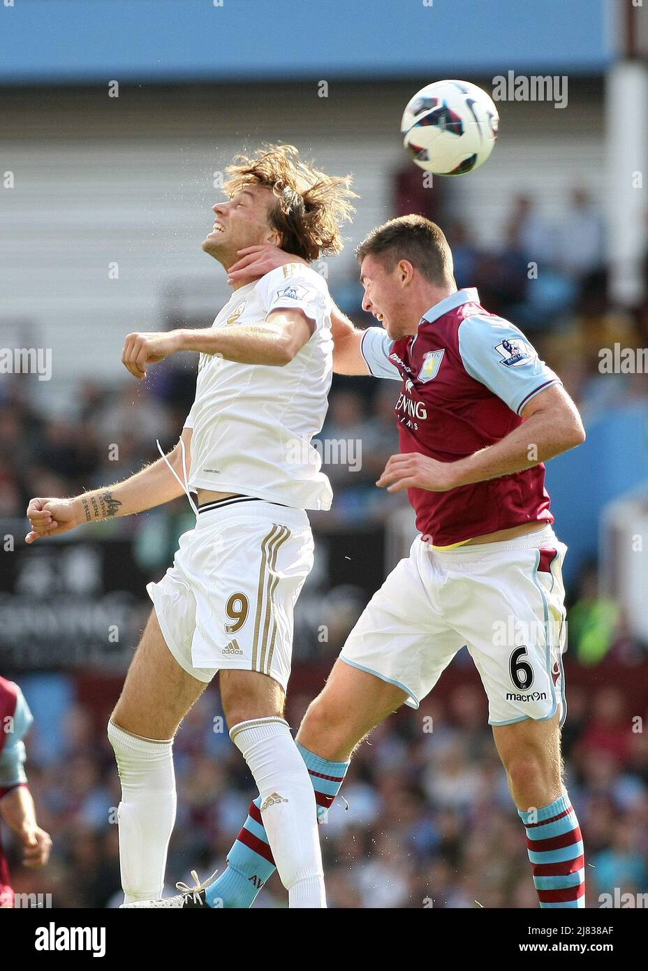 8th September 2012 - Premiership Football - Aston Villa vs Swansea City ...