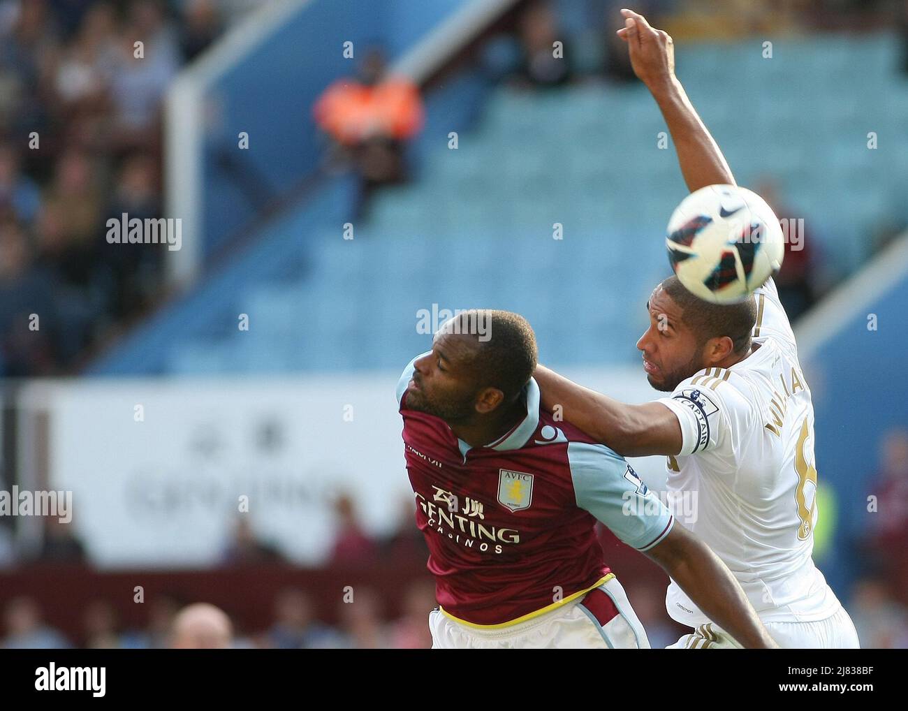 8th September 2012 - Premiership Football - Aston Villa vs Swansea City ...