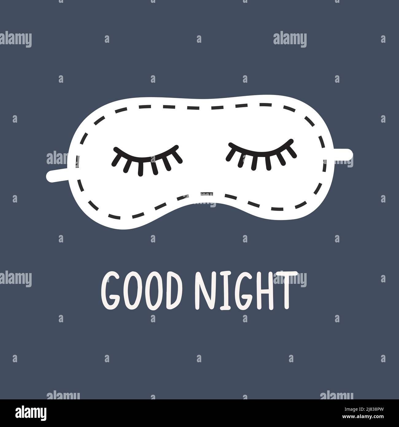 Good night Stock Vector Images - Alamy