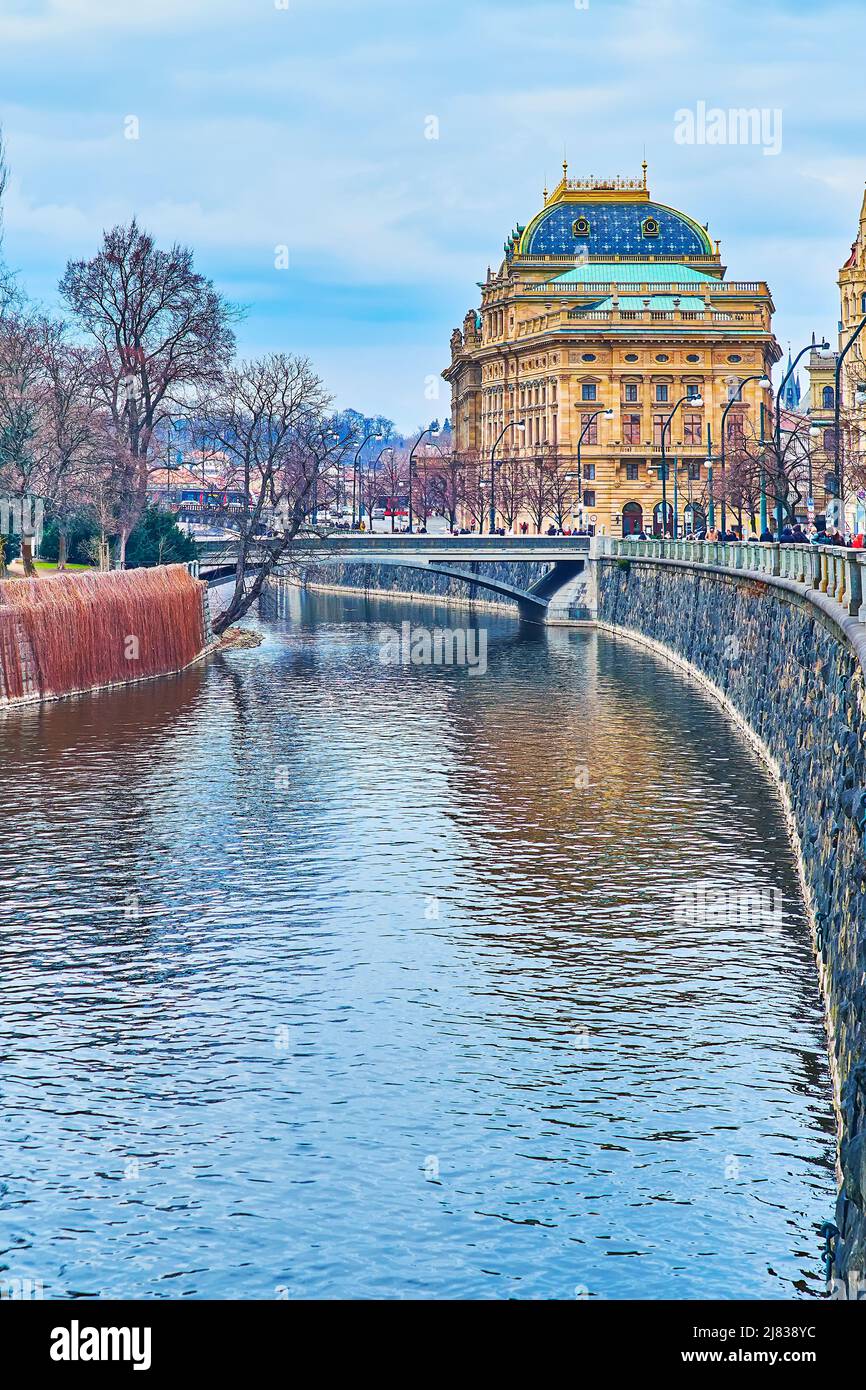 Prague zofin palace national theatre hi-res stock photography and ...
