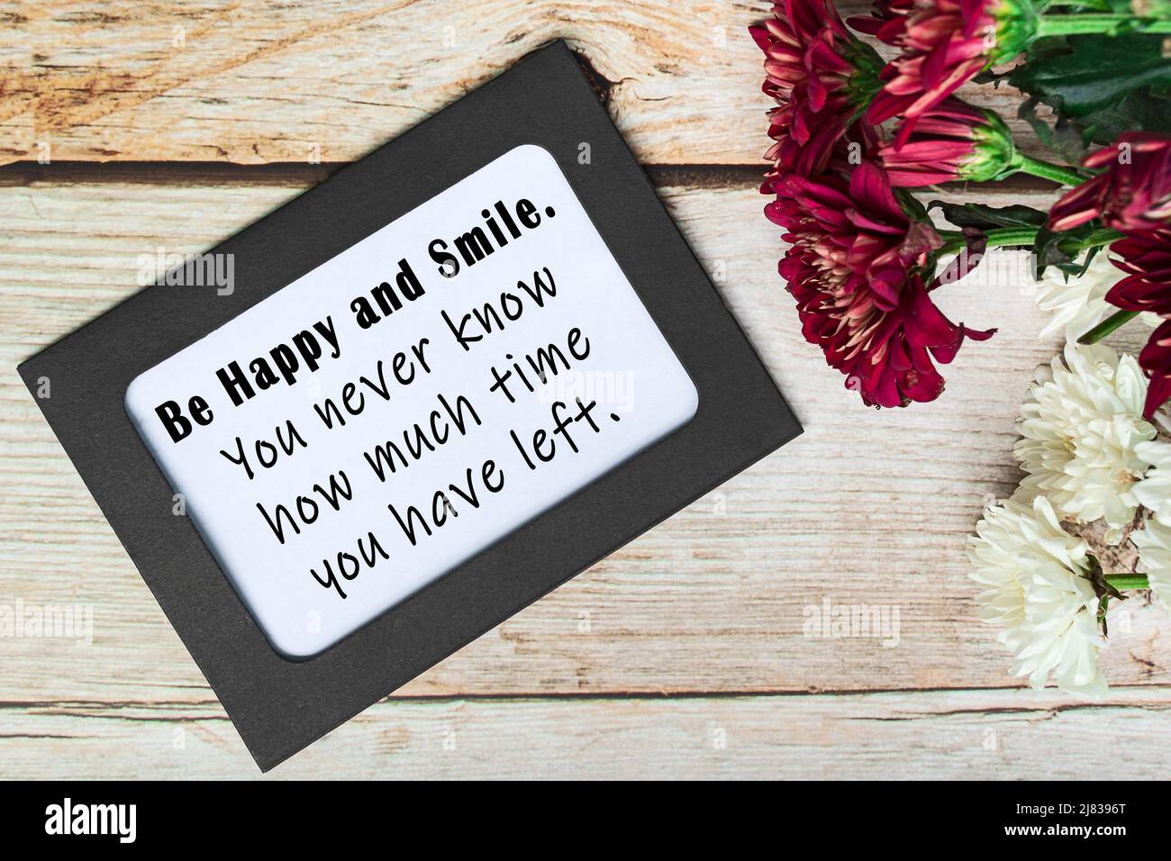 Wood frame motivational inspirational hi-res stock photography and ...