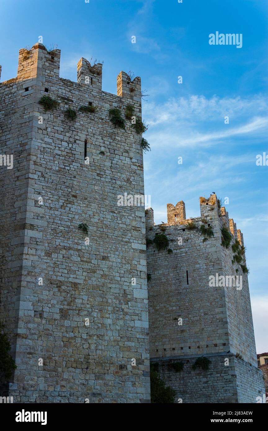 Prato, Tuscany, Italy. Emperor's Castle. View Stock Photo - Alamy