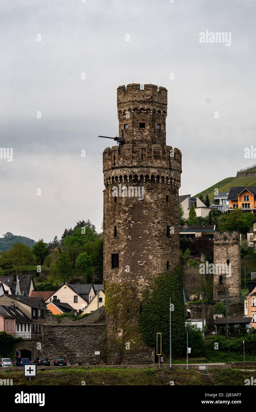 Rapunzel Tower in the Middle Rhine in Germany Stock Photo - Alamy