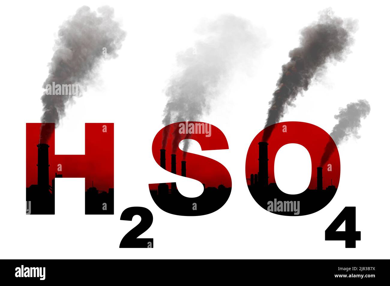 Sulphuric acid pattern Cut Out Stock Images & Pictures - Alamy