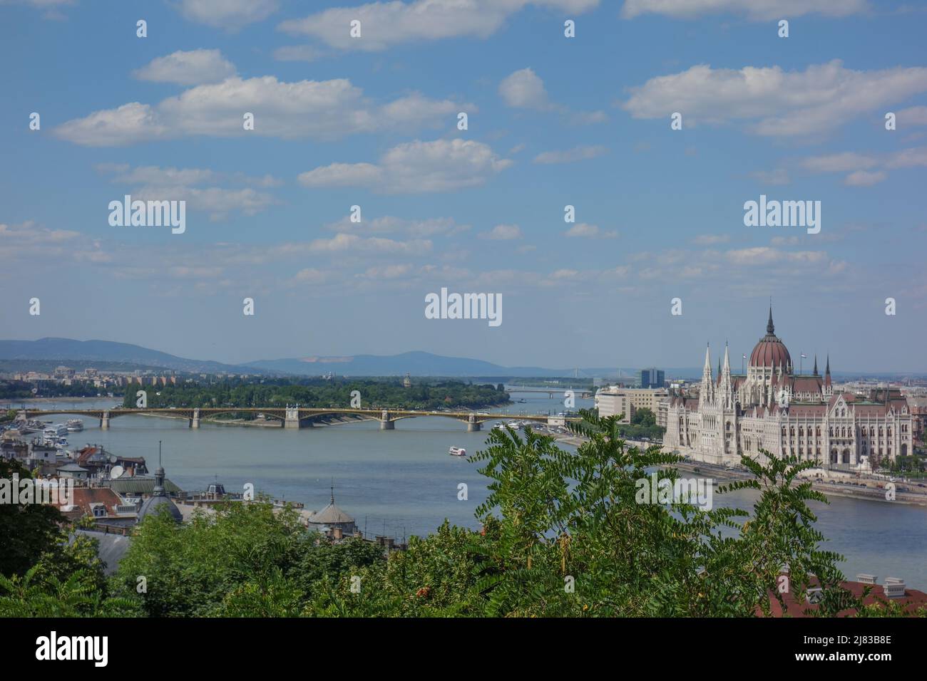 Budapest at the danube river in Hungary Stock Photo - Alamy